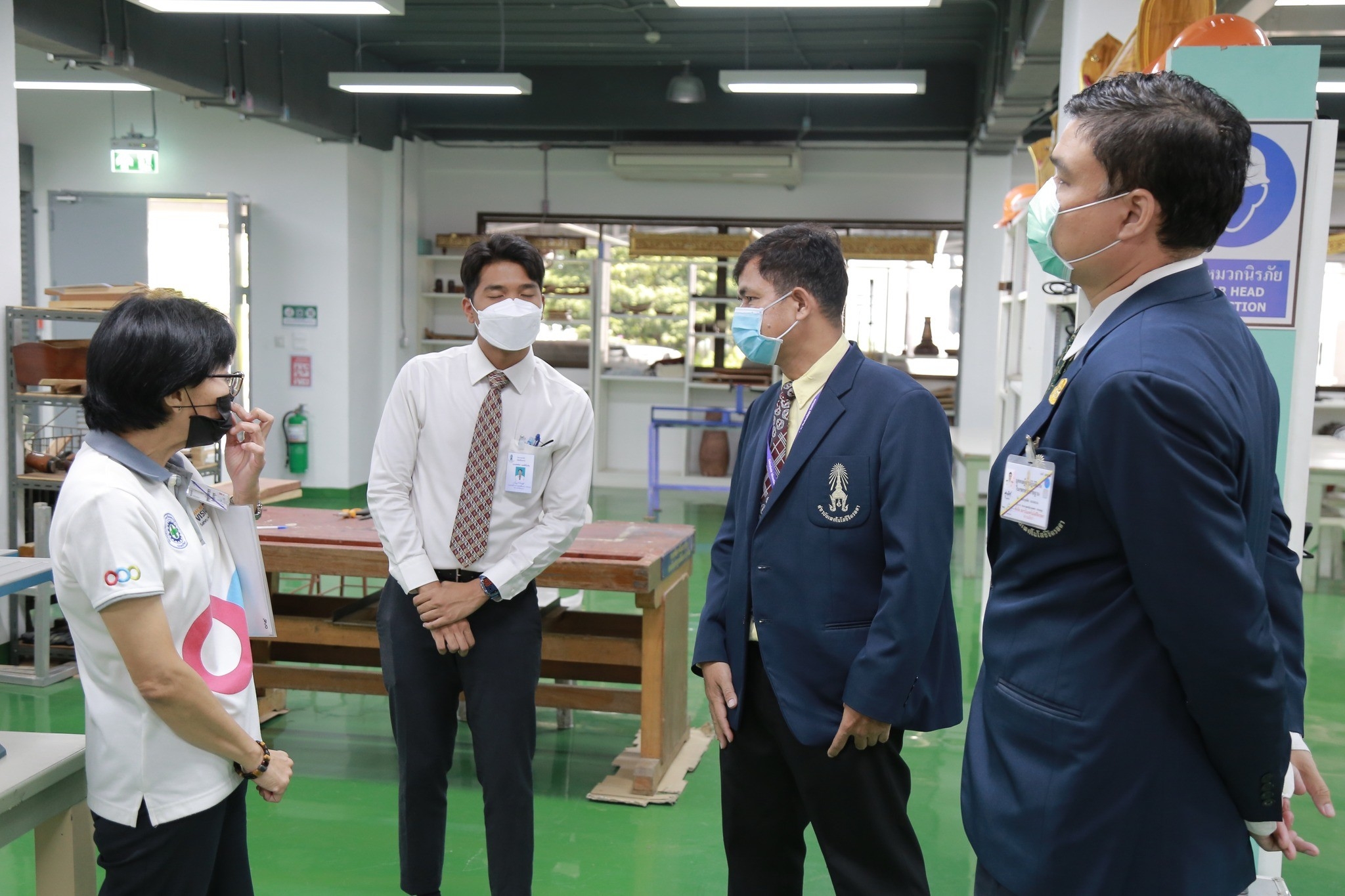 รับการตรวจประเมินโครงการ Thailand Vison Zero 2023 — สถาบันเทคโนโลยี ...