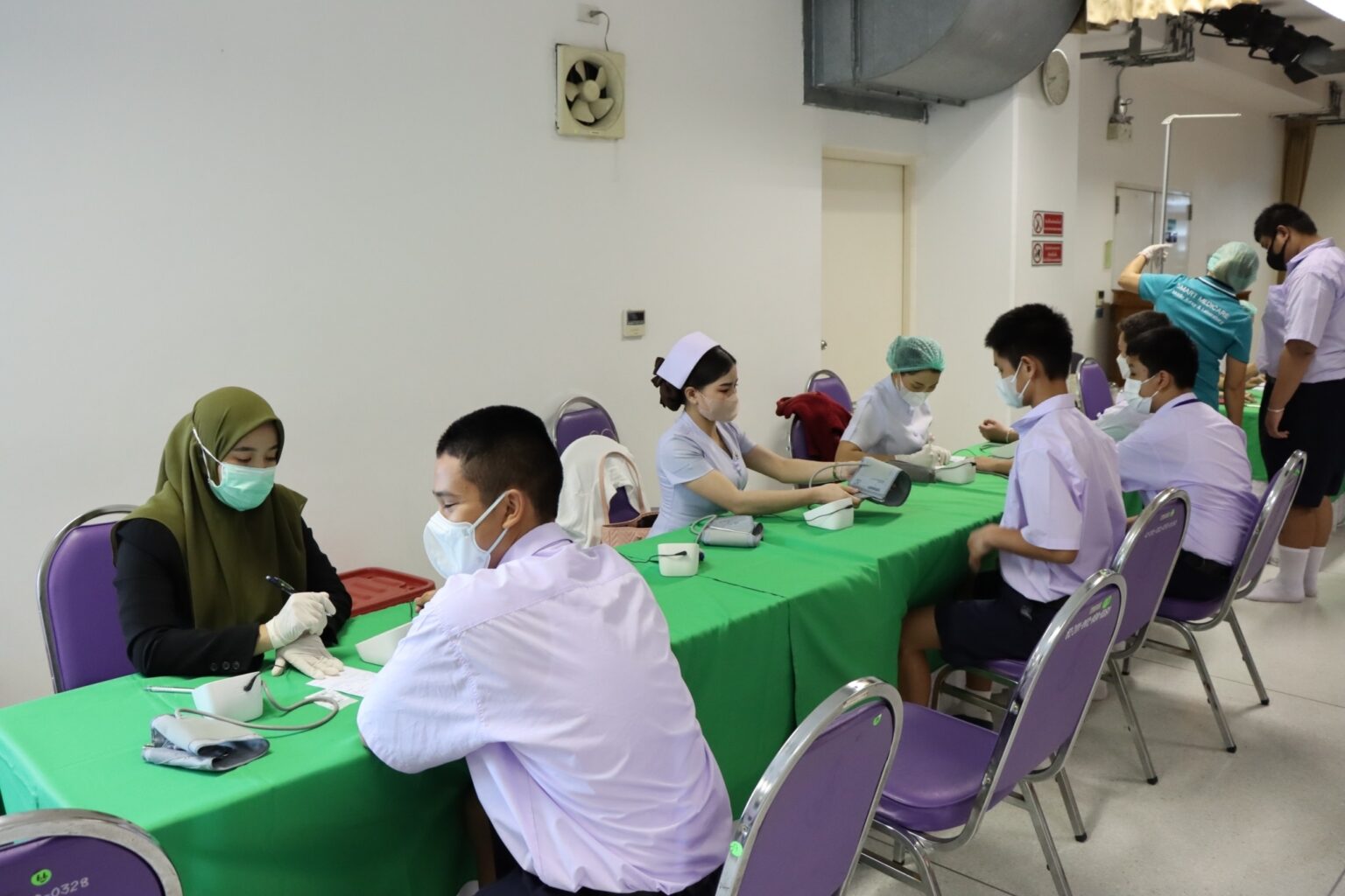 CDTI ตรวจสุขภาพ ประจำปีการศึกษา 2567 — สถาบันเทคโนโลยีจิตรลดา CDTI